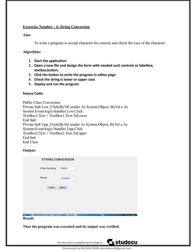 Visual Basic Pratical File Msc Computer Sciencepdf 0259