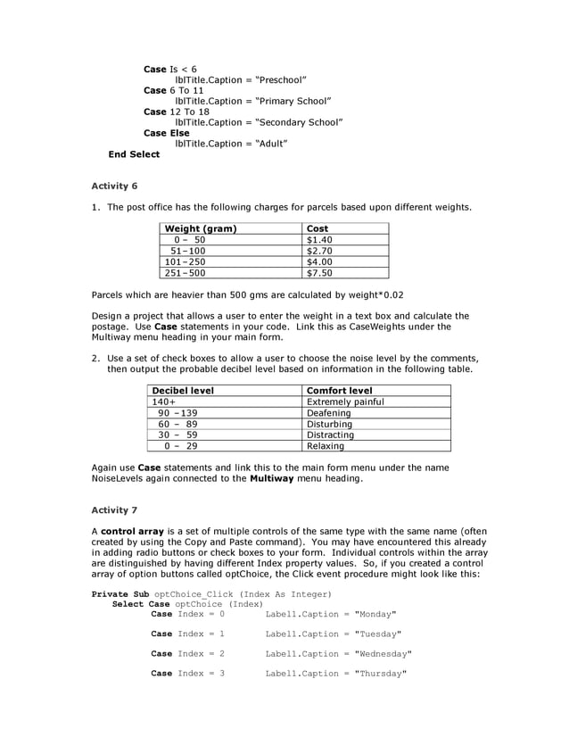 Visualbasic Tutorial Pdf