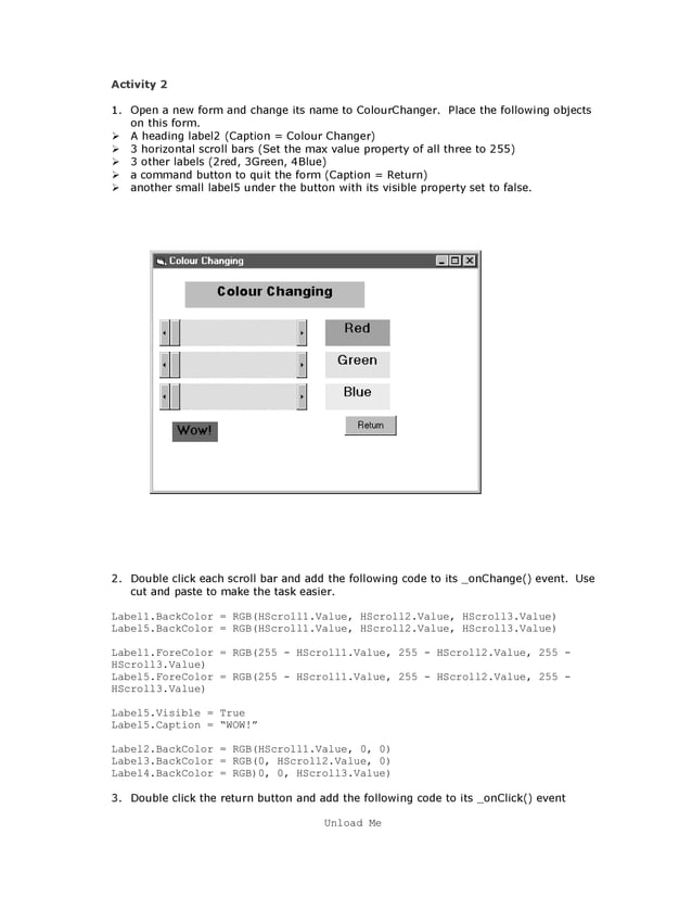 Visualbasic tutorial | PDF