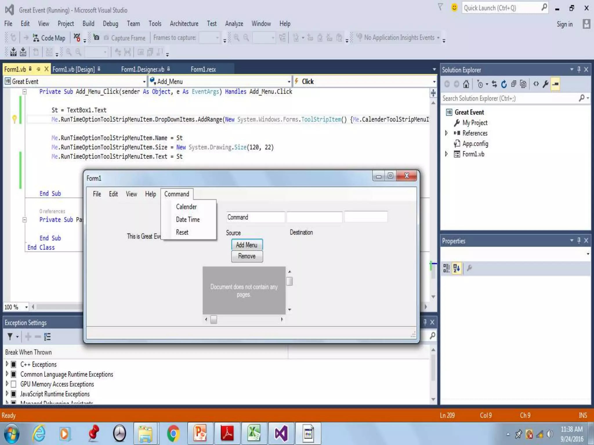 Visual Basic User Interface -IV | PPT