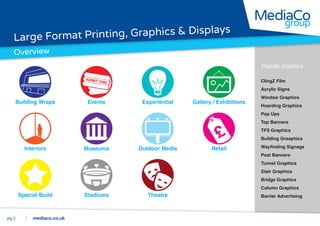 Visual Branding & Large Format Graphics | PPT