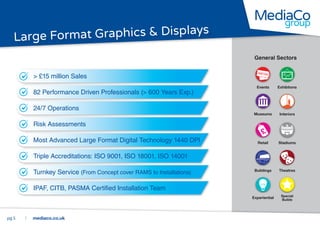 Visual Branding & Large Format Graphics | PPT