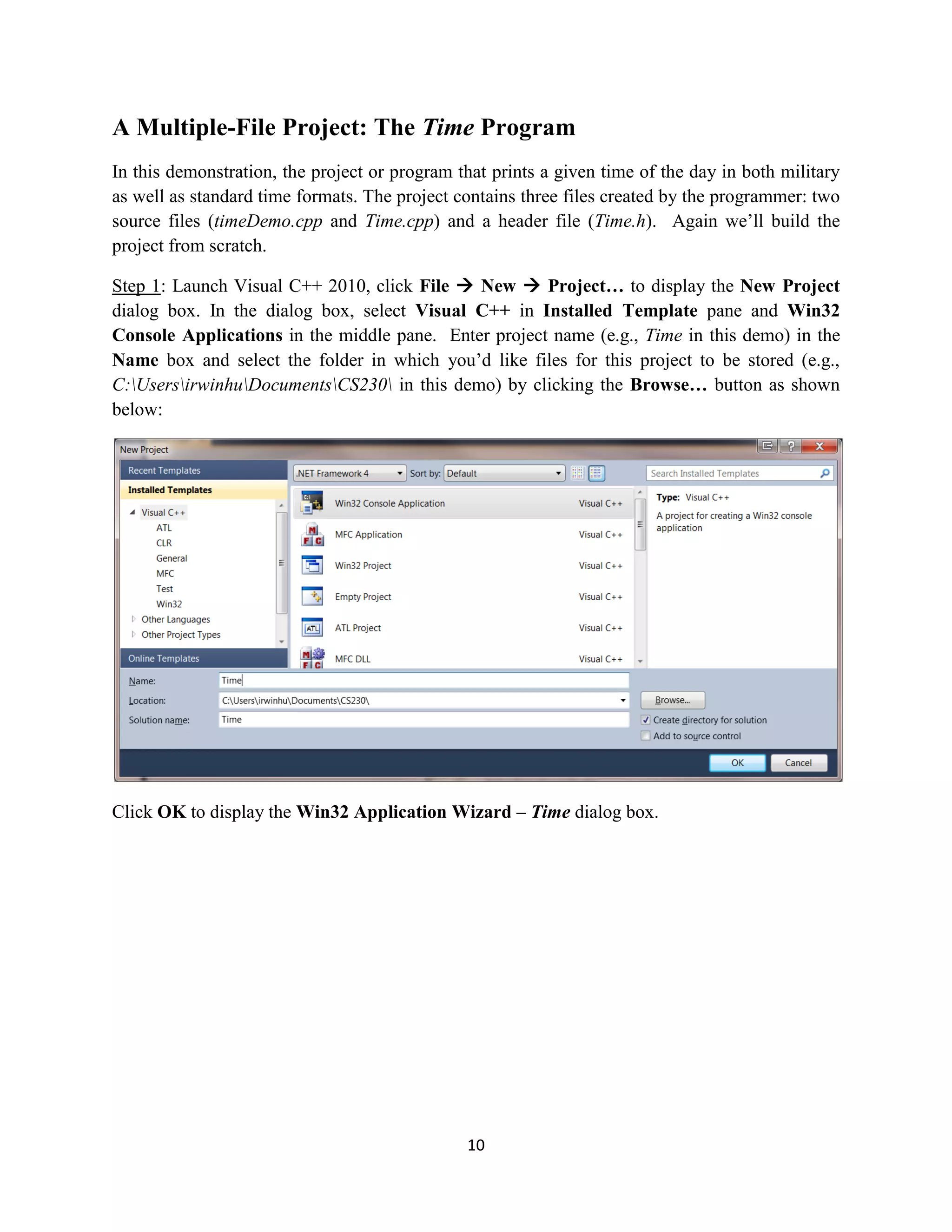 Visual c++ 2010_tutorial | PDF