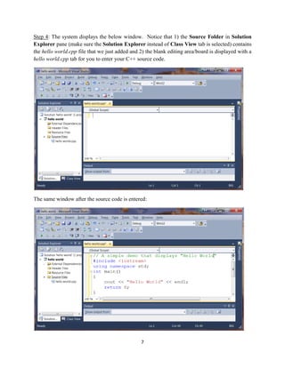 Visual c++ 2010_tutorial | PDF
