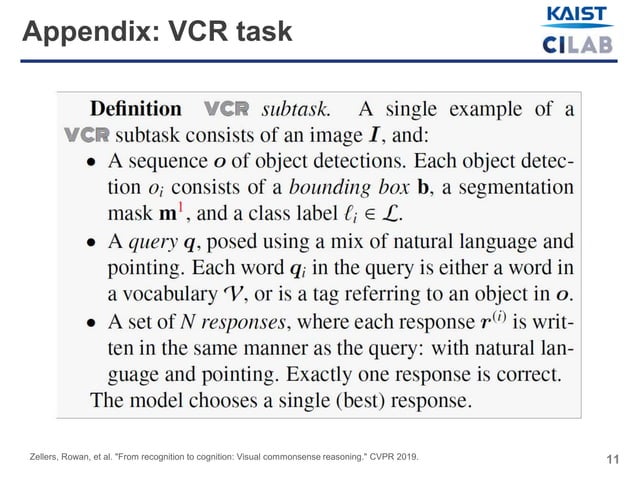 Visual Commonsense Reasoning.pptx | Artificial Intelligence | Technology & Computing
