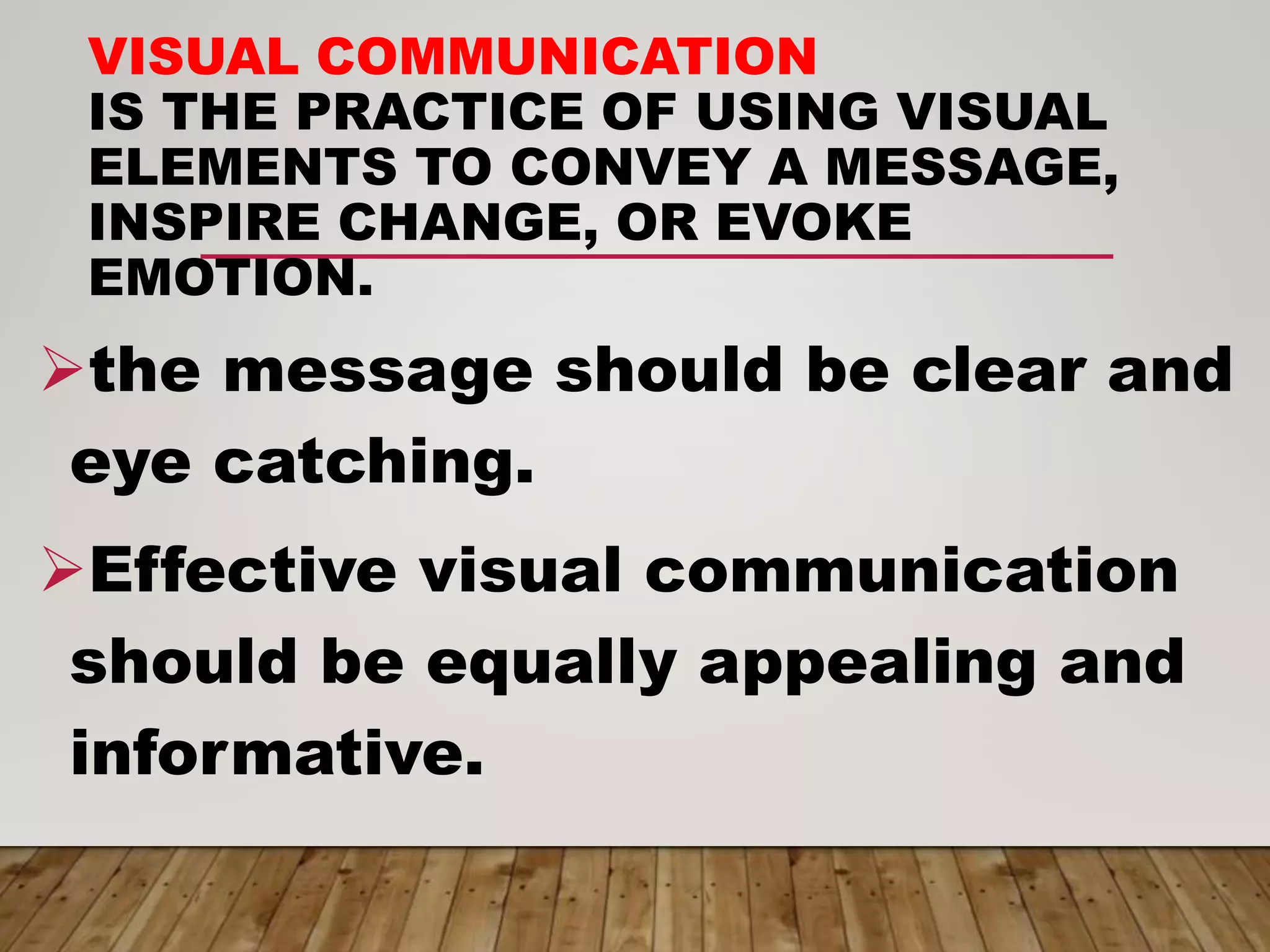 Visual communication | PPT