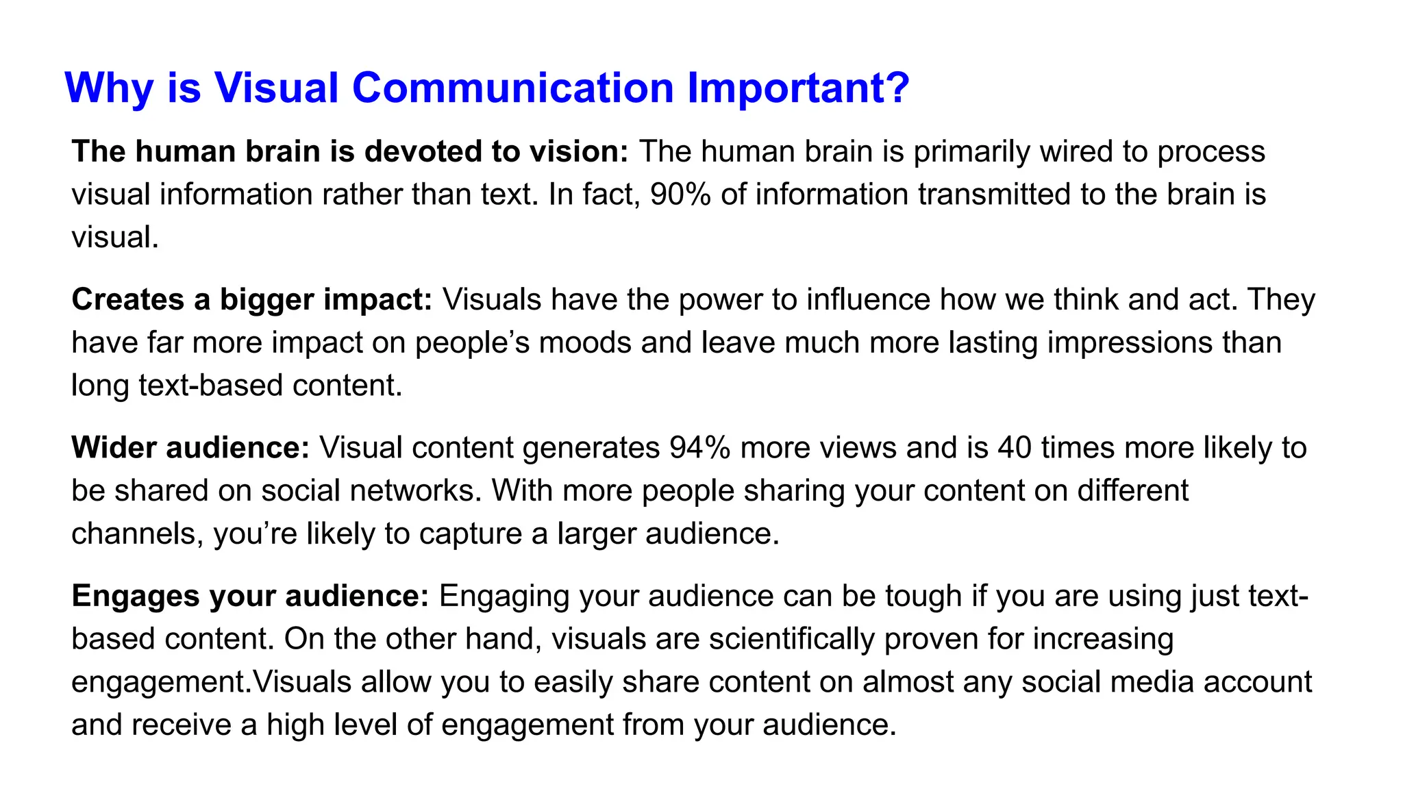 What is visual communication? Why it is important ? | PPT