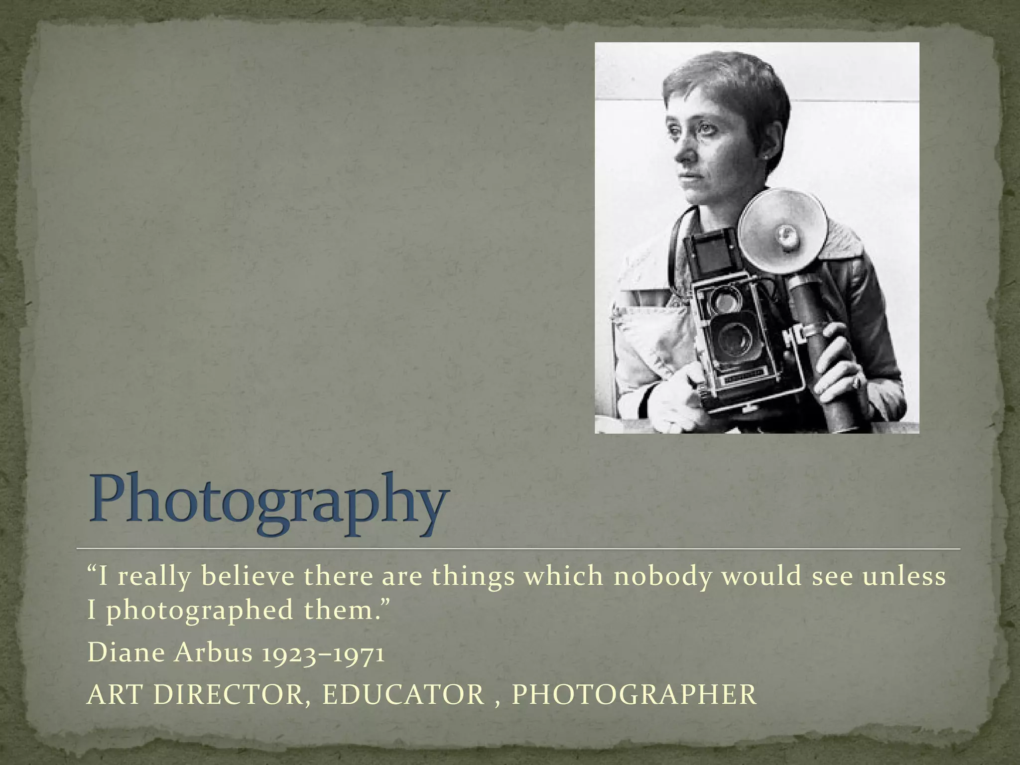 Visual communication and photography | PPT
