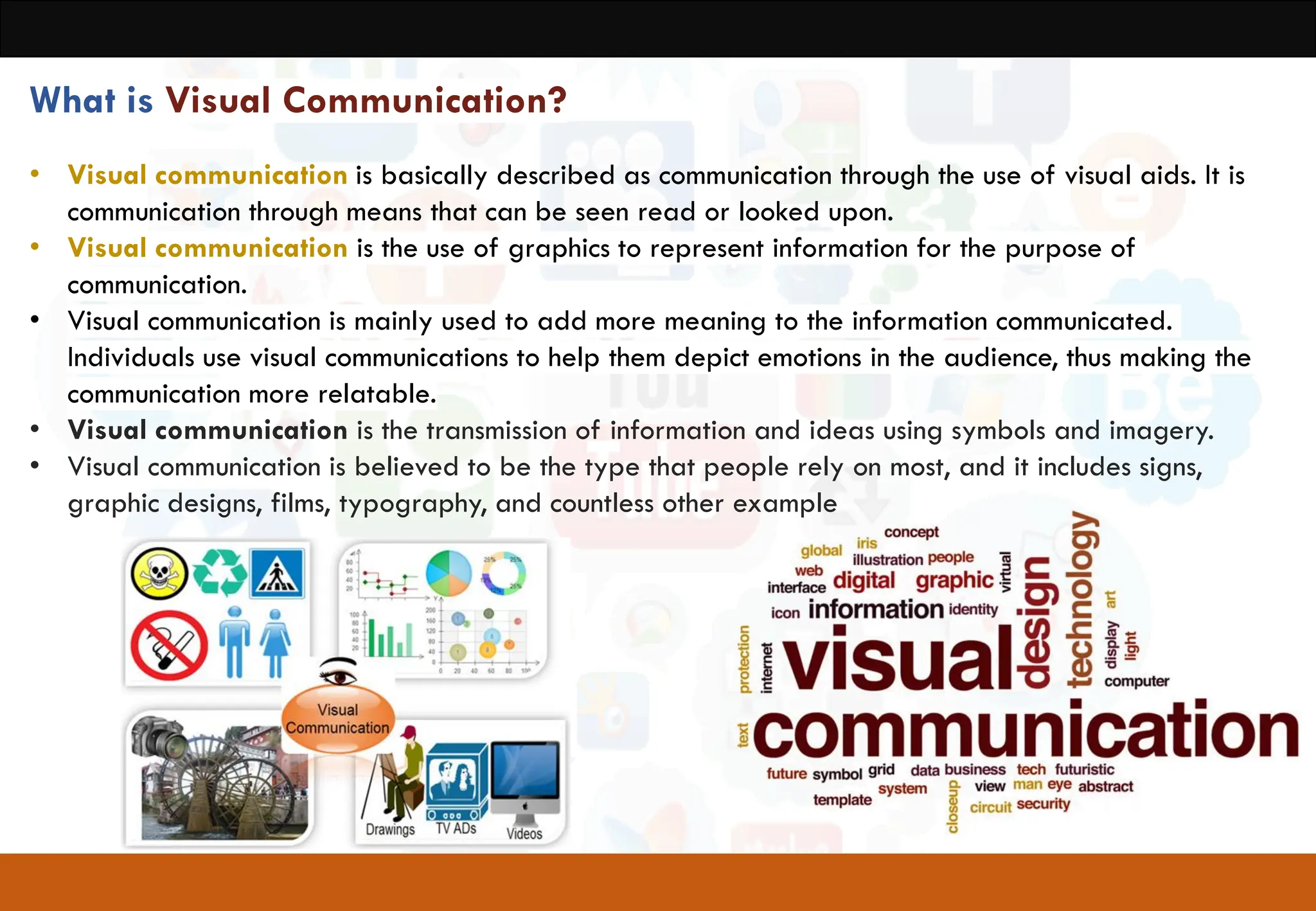 VISUAL COMMUNICATION in architecture communication | PDF