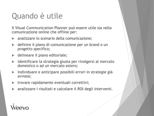 Visual communication planner | PPT