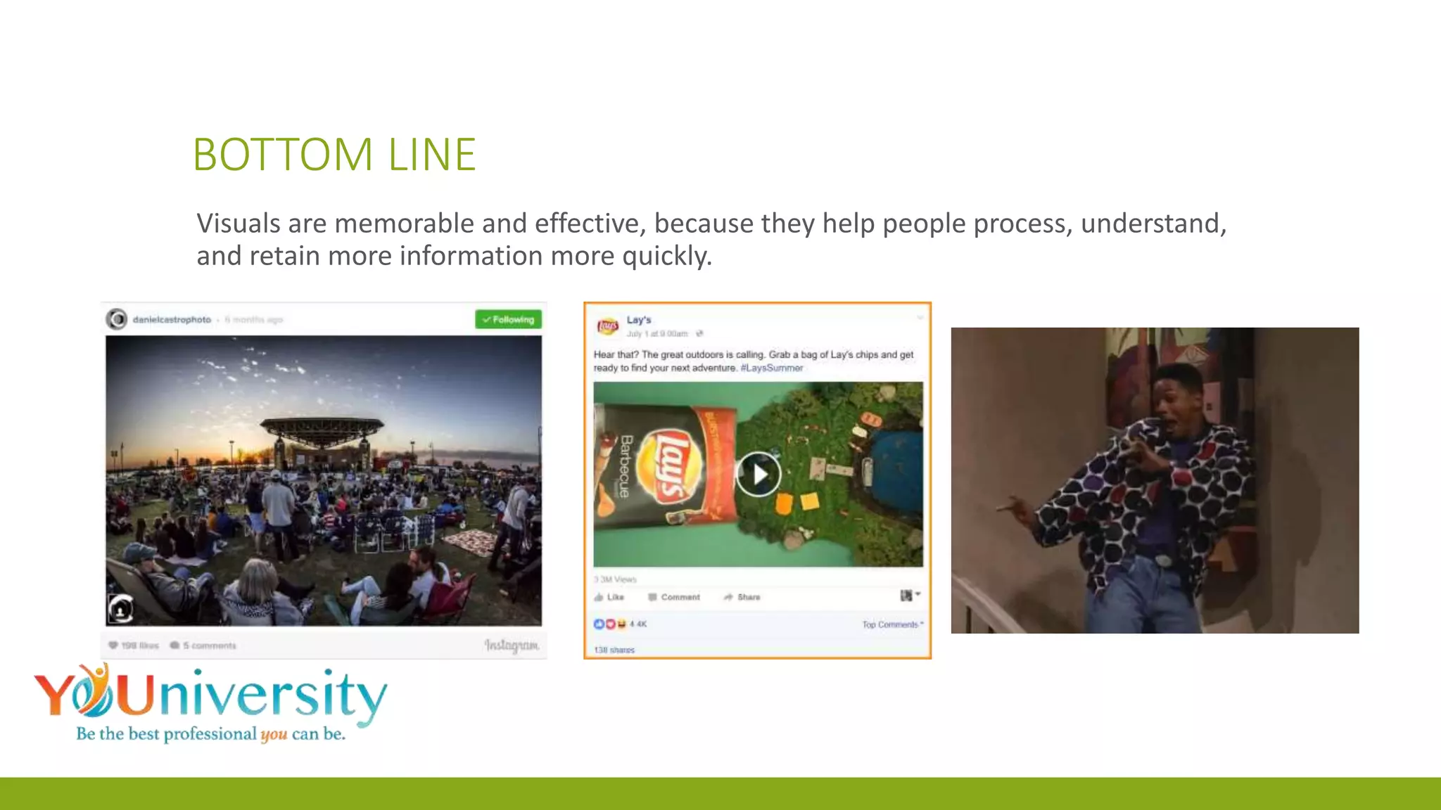 Visual communications in social media | PPTX | Social Networking | Internet