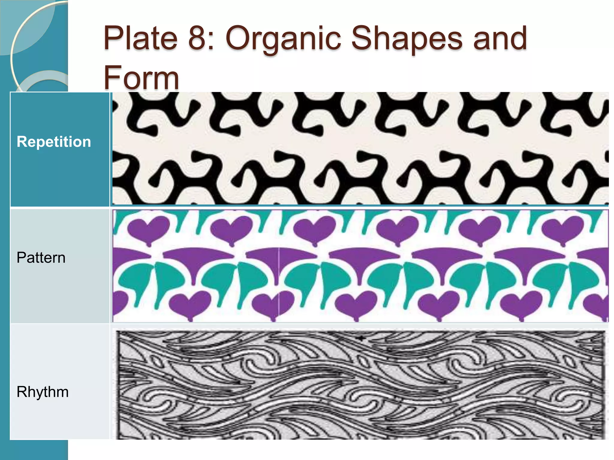 Visual Communication lecture 4 1 rhythm, pattern and repetition | PPTX