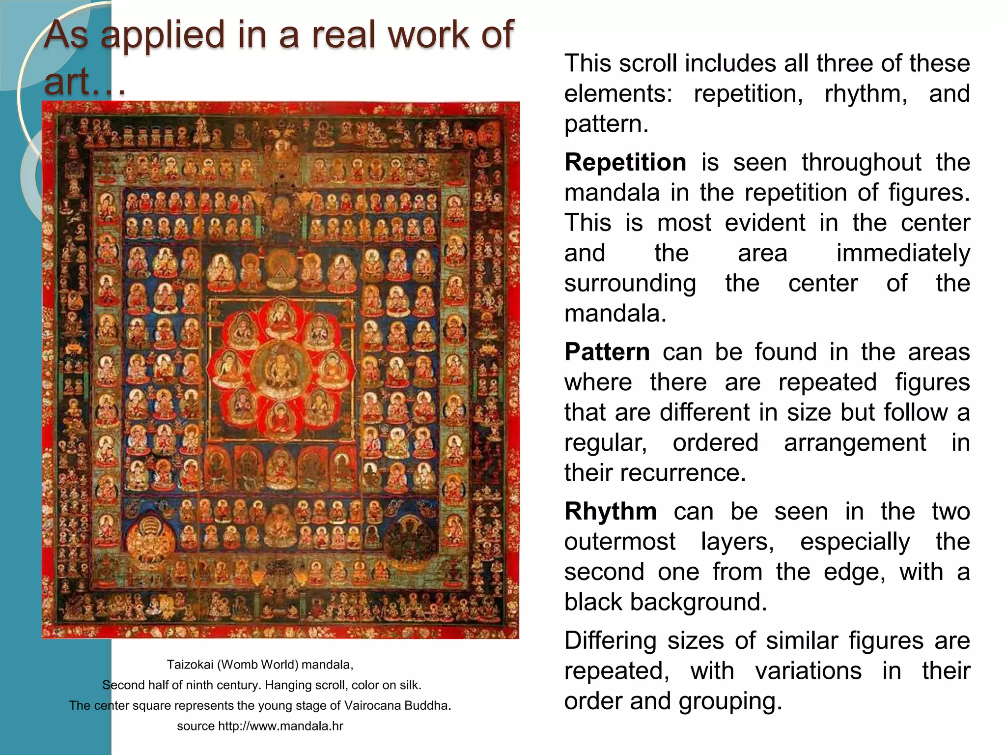 Visual Communication lecture 4 1 rhythm, pattern and repetition | PPTX