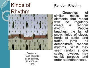 Visual Communication lecture 4 1 rhythm, pattern and repetition | PPTX