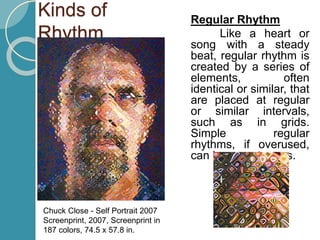 Visual Communication lecture 4 1 rhythm, pattern and repetition | PPTX