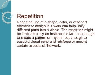 Repetition Definition In Art