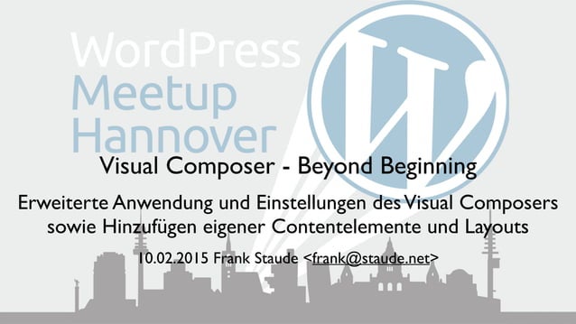 WordPress - Visual Composer - Beyond beginning | PPT
