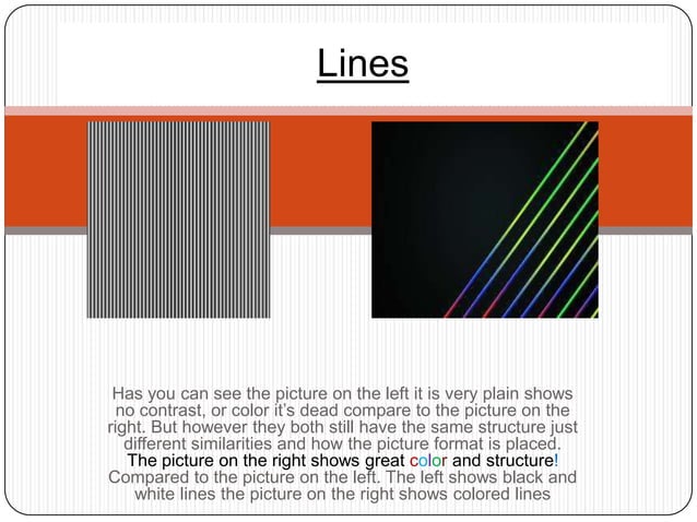 Visual composition slideshow | PPT