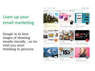 10 examples of using visual content | PPTX | Email | Internet