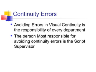 Visual Continuity | PPT