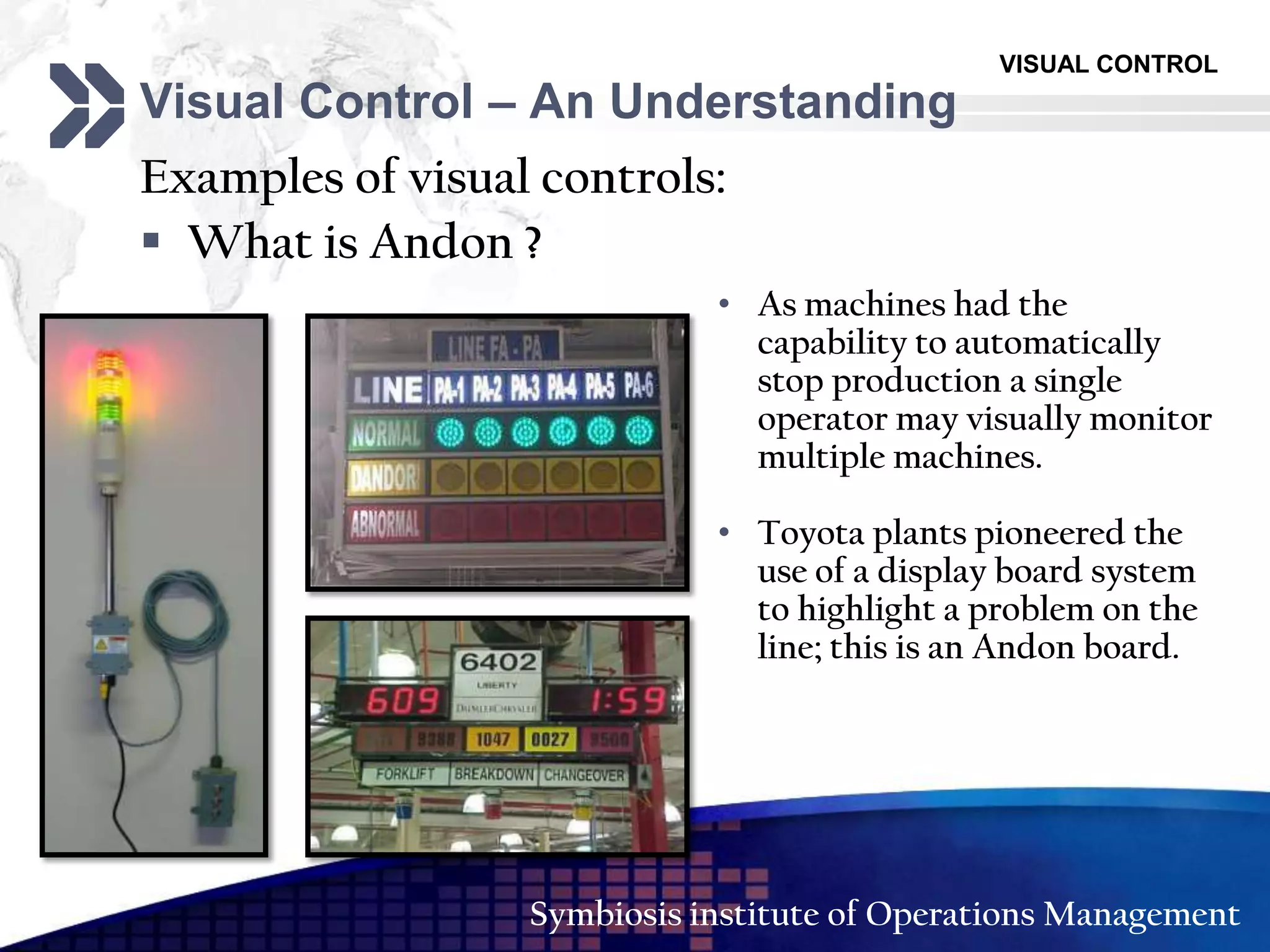VISUAL CONTROLS - Mieruka | PPTX