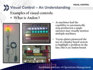 VISUAL CONTROLS - Mieruka | PPT