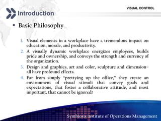 VISUAL CONTROLS - Mieruka | PPT