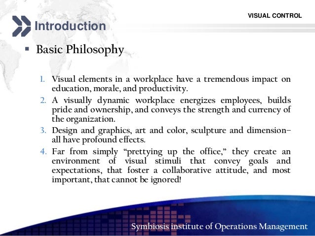 VISUAL CONTROLS - Mieruka