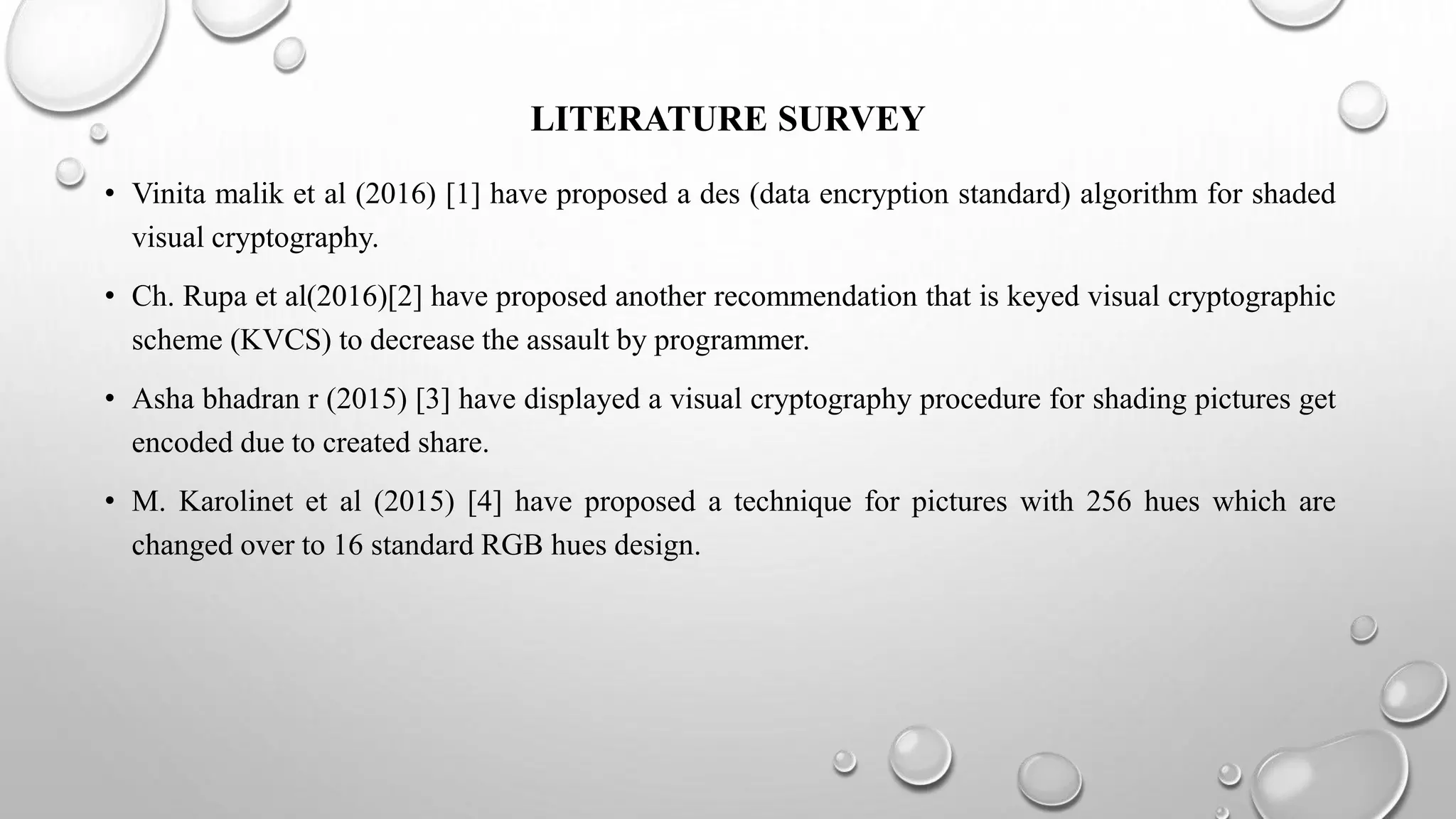 Visual cryptography for hybrid approach | PPTX