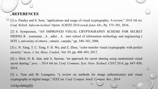 Visual cryptography for hybrid approach | PPTX