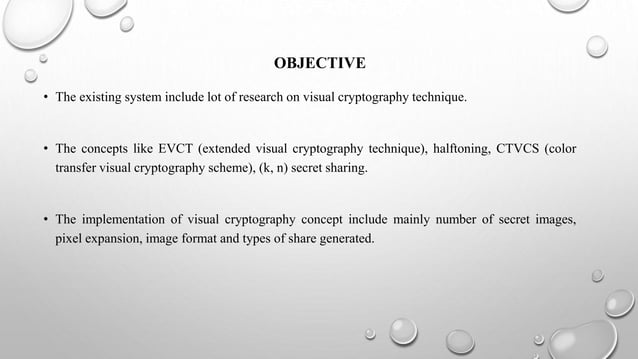 Visual Cryptography For Hybrid Approach Ppt