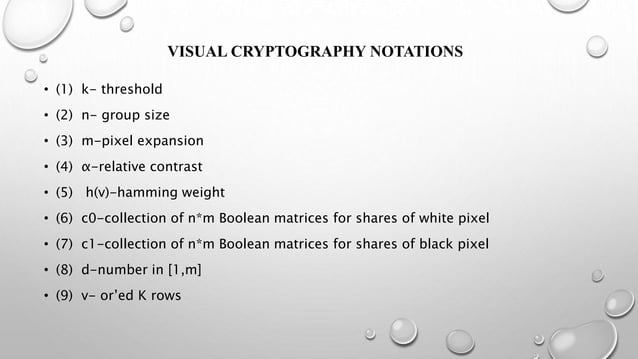 Visual Cryptography For Hybrid Approach Ppt
