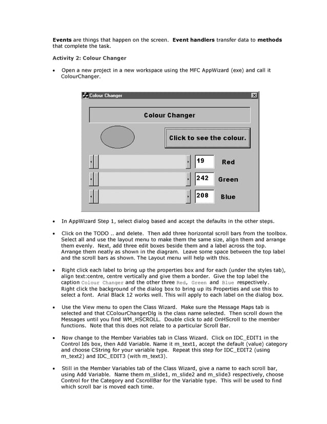 Visual C++ tutorial | PDF