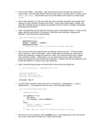 Visualc tutorial | PDF