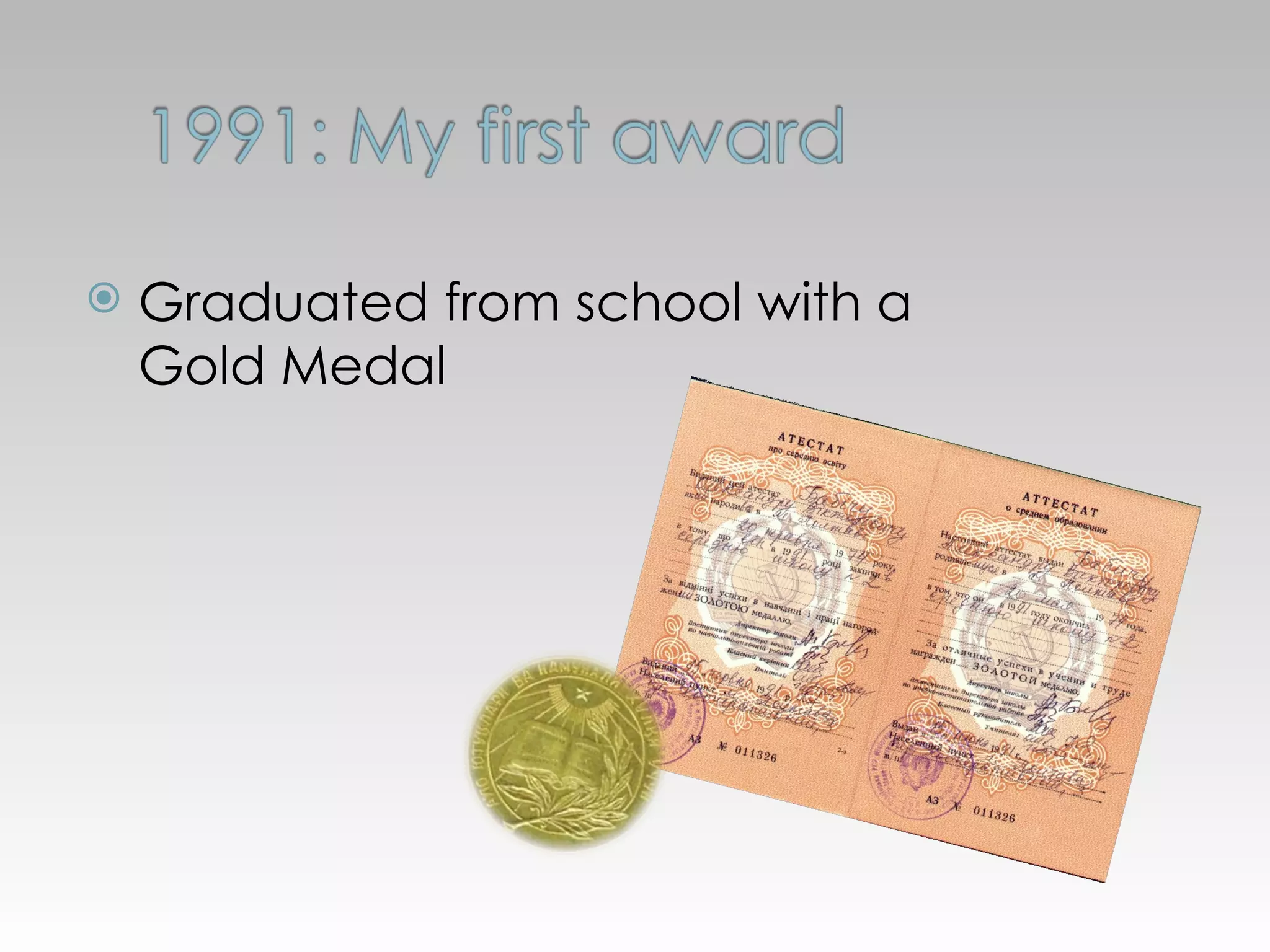 My visual CV | PPT | Technology & Computing