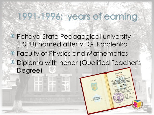 My visual CV | PPT | Technology & Computing