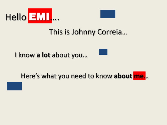 Visual Cv Emi | PPTX | Music | Entertainment