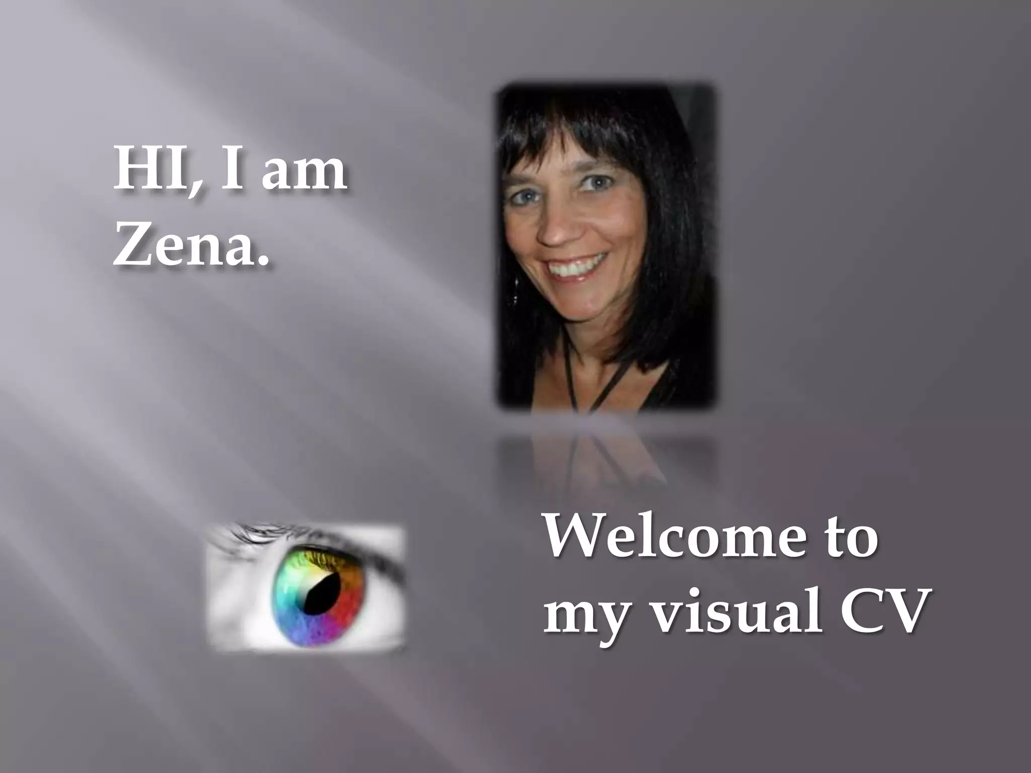 Zena's Visual CV | PPTX