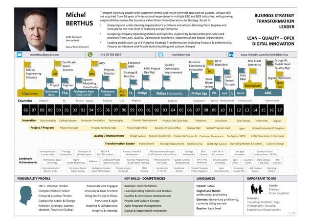 Visual cv resume timeline michel berthus 1 a4 final v12 2017 10-23 pdf ...