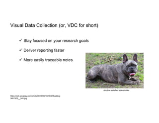 Visual Data Collection: Collecting data through a straw (instead of a ...