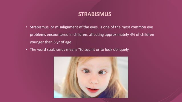 VISUAL DEFECTS IN CHILDREN.pptx | Eye and Vision Conditions | Diseases ...