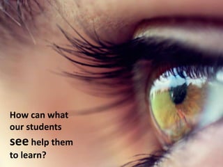 Show and Tell: Visual Thinking in the Classroom | PPTX