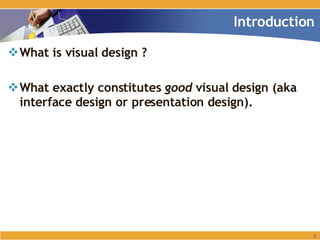 Visual Design | PPT