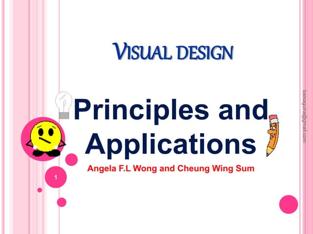Visual design: Theories and Principle | PPT