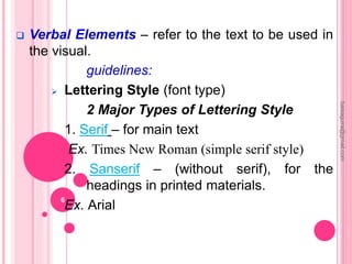 Visual design: Theories and Principle | PPT