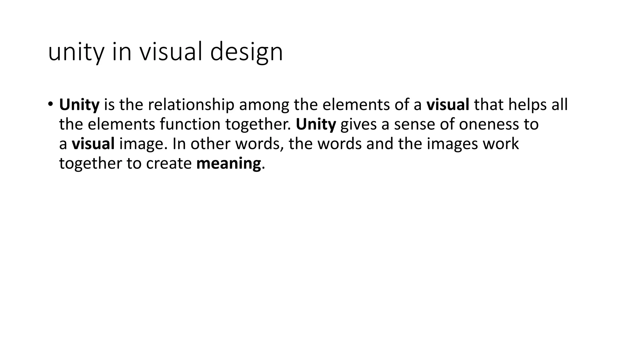 Visual design principle | PPTX