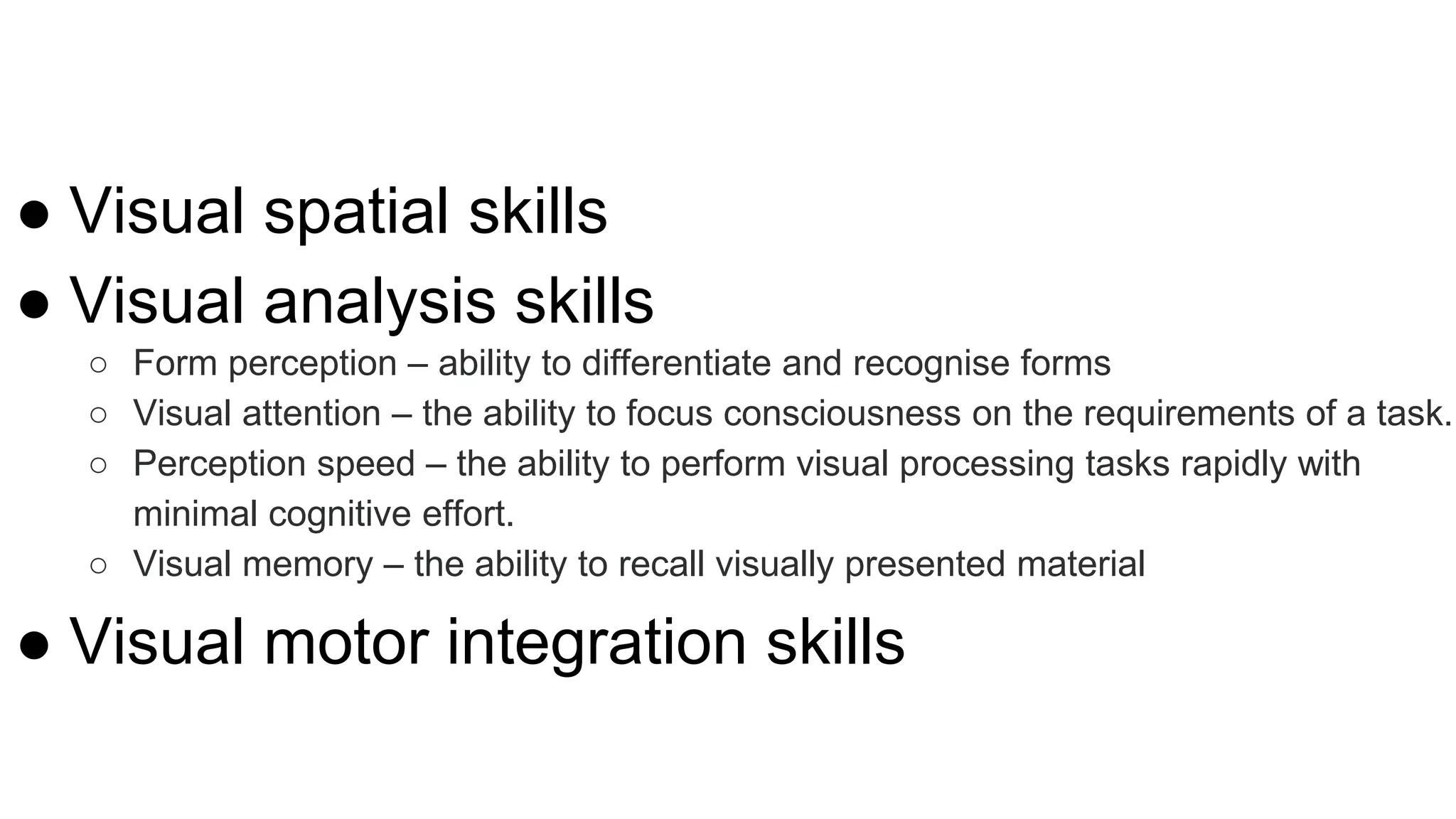 Visual development basics | PPTX