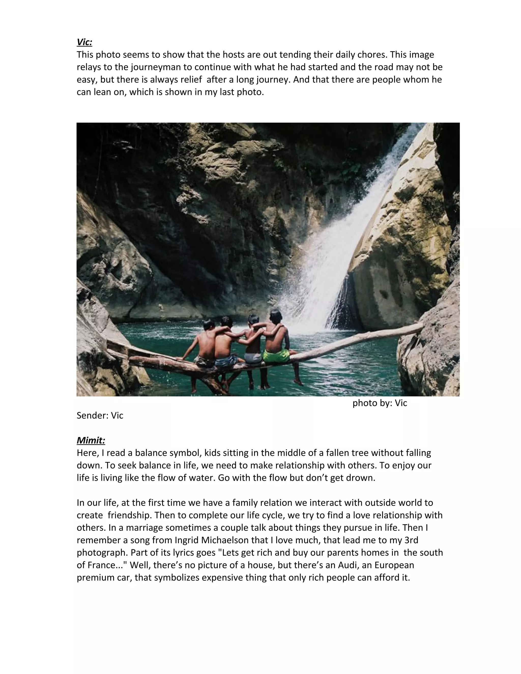 Visual dialogue images with responses | PDF