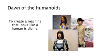 Visual dimensions of robotics | PPT