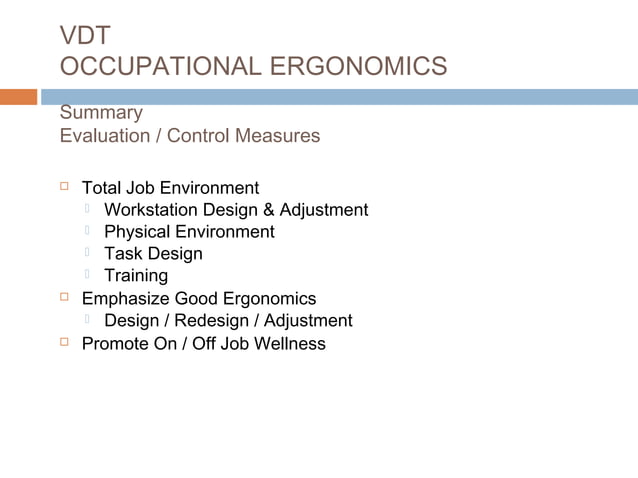 Visual display terminals ppt | PPT